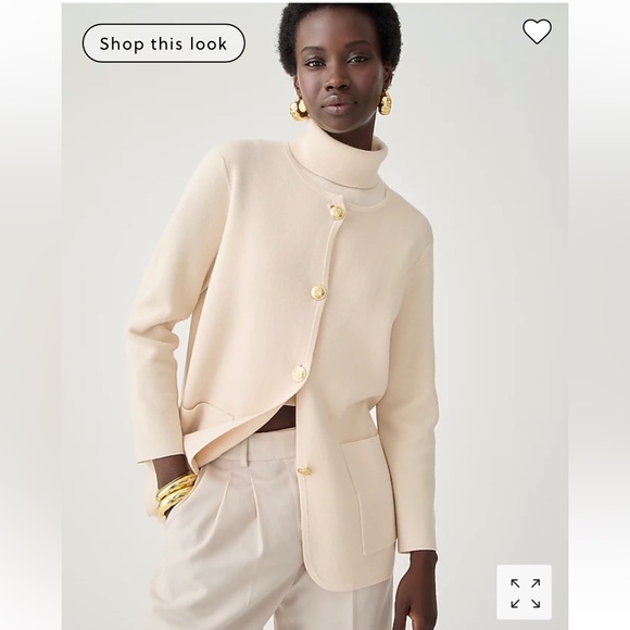 J. Crew | Sweaters | J Crew Nwt Giselle Sweater Blazer | Poshmark